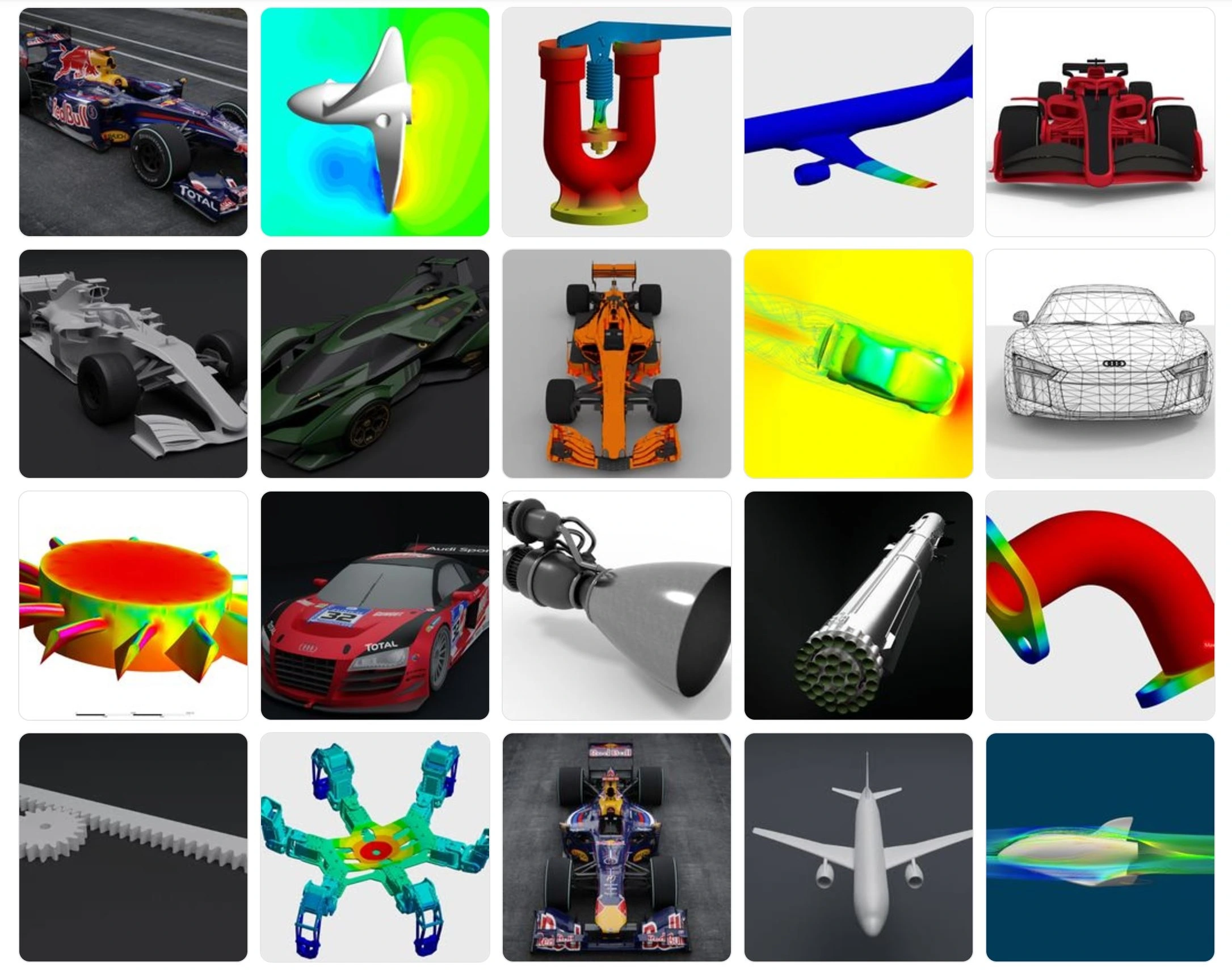 Explore 3D Models, CFD & FEA Simulations | FetchCFD